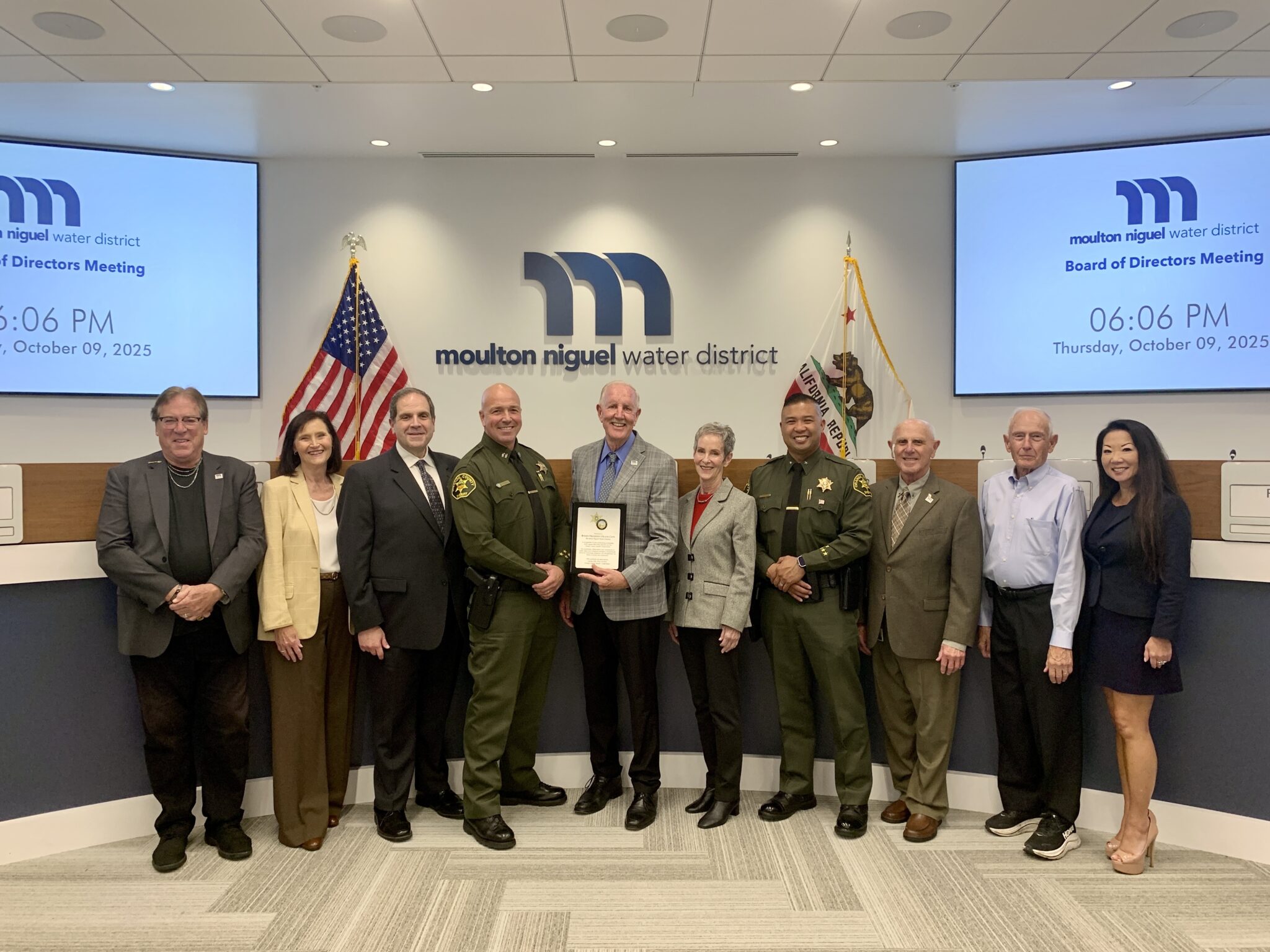Duane D. Cave Honored by OC Law Enforcement for Leadership in Emergency ...